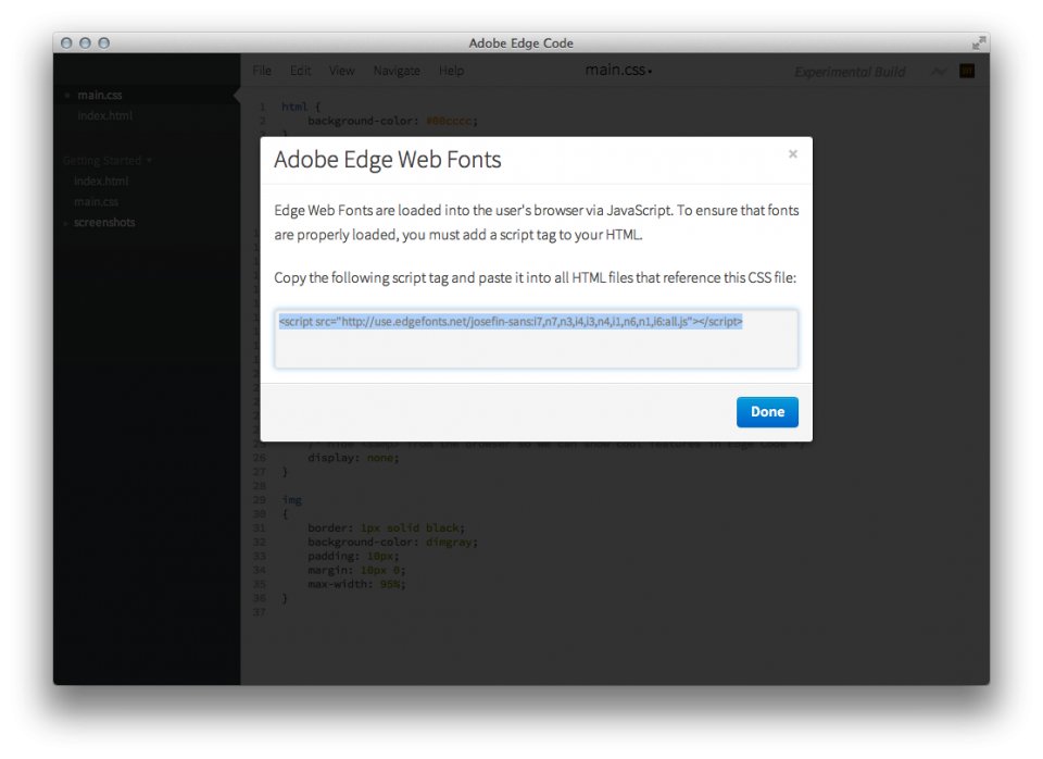HTML／CSS／JavaScript コーディングツール「Adobe Edge Code Preview」を使ってみました ...