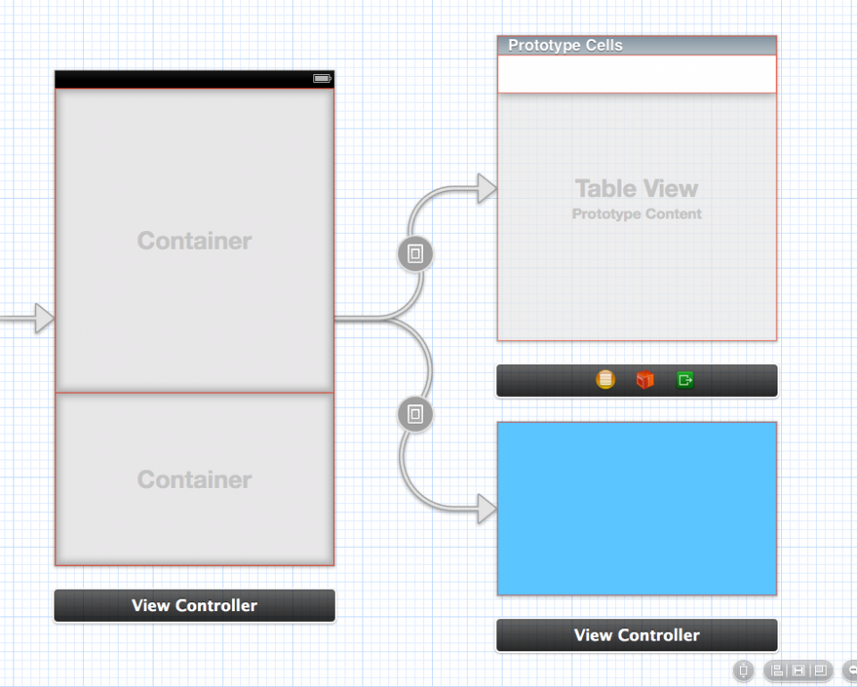 StoryboardのContainer ViewでUINavigationControllerを埋め込む | DevelopersIO