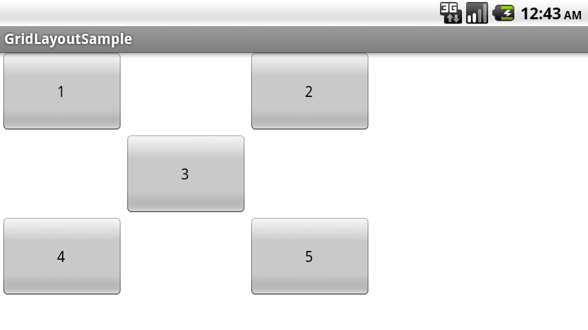 Android Tips #34 Android 2.1 から GridLayout を使う | DevelopersIO