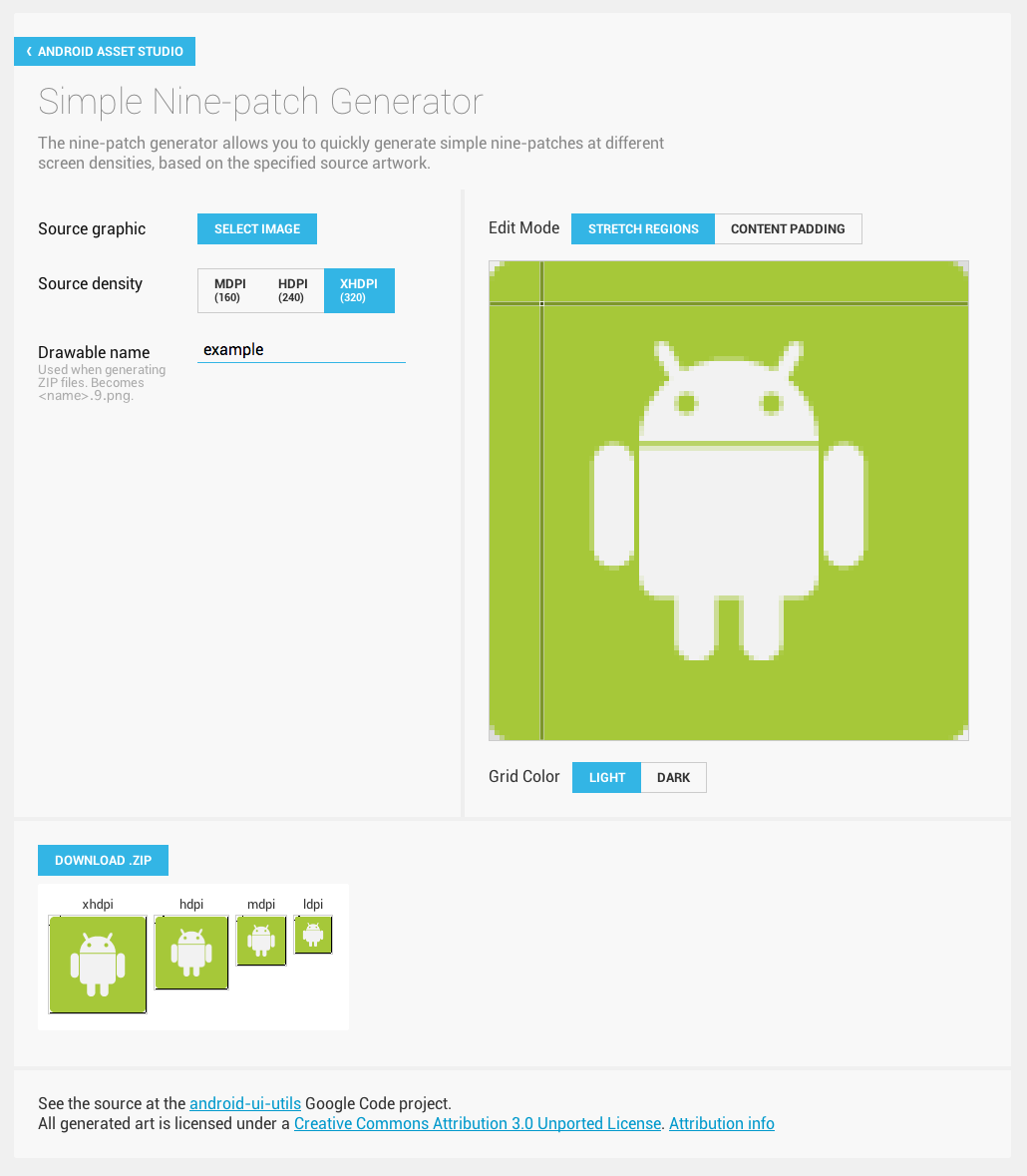 Android UI デザイナーに朗報！Draw 9-path Tool がかなり使いやすくなった！ | DevelopersIO