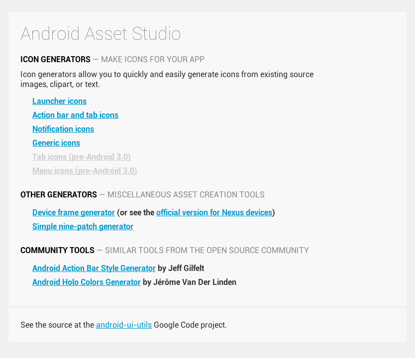 [Android Tips] Android Asset Studio でアセットをラクラク作成 | DevelopersIO