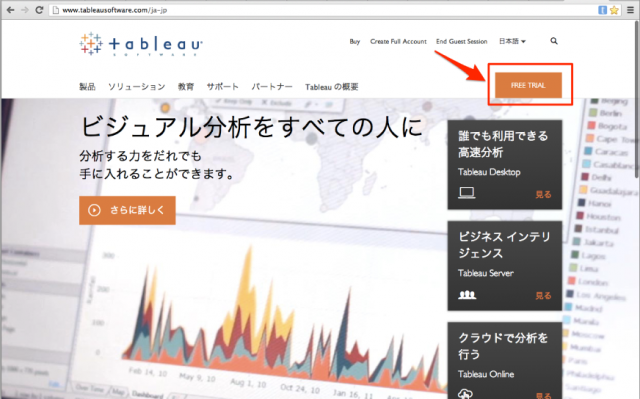 Amazon RedshiftとTableauによるビッグデータ分析 〜 Tableau Desktopを使ってみた 〜 | DevelopersIO