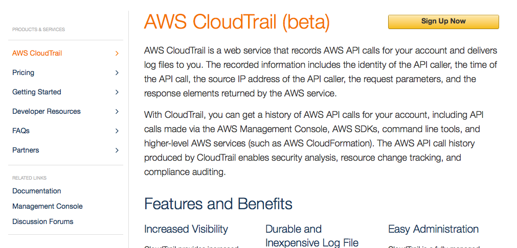 AWS re:Invent2013参加レポート #3 新サービス AWS CloudTrail | DevelopersIO