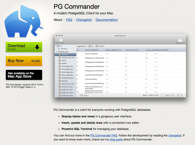 【PG Commander】PostgreSQLのGUIツールがシンプルでいい感じでした。 | DevelopersIO