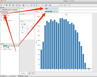 Tableau Tips: 時系列に沿ったデータを累積値で表示する | DevelopersIO
