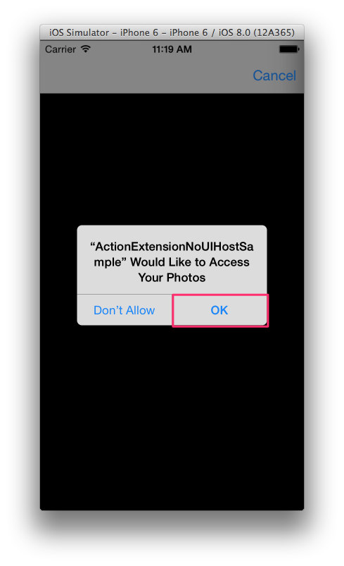 [iOS 8] App Extension #6 – Embedded Framework と App Group を利用して Action Extension を実装する [後編 ...