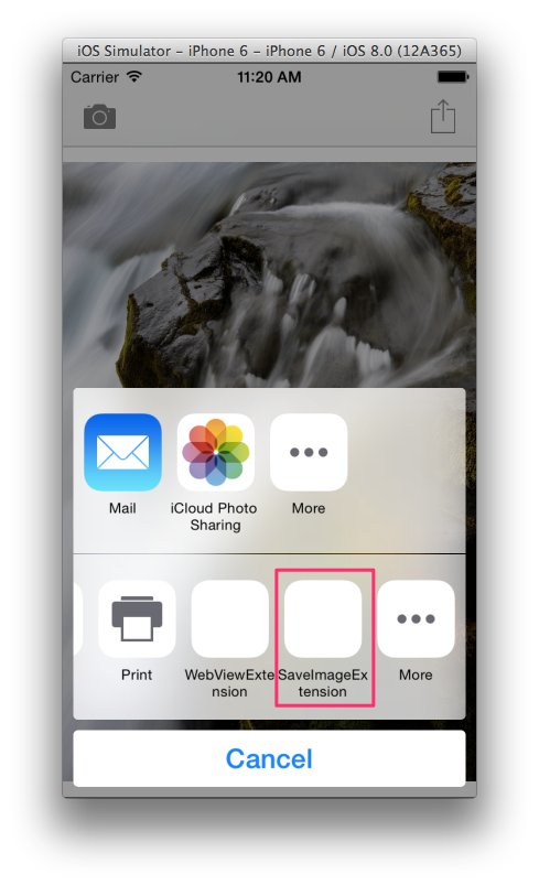 [iOS 8] App Extension #6 – Embedded Framework と App Group を利用して Action Extension を実装する [後編 ...