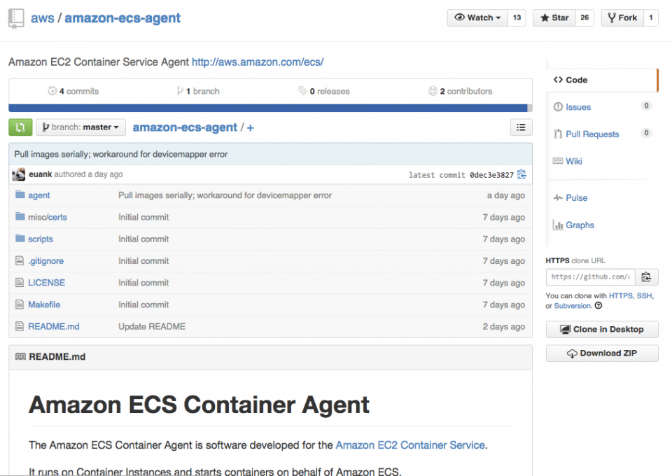Amazon EC2 Container Service (ECS): ECSエージェントの動作を確認する | DevelopersIO