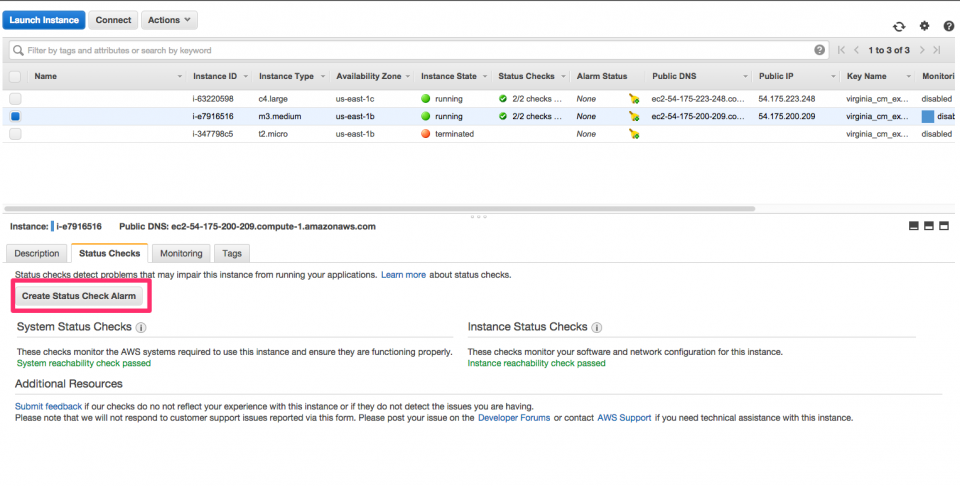 【新機能】EC2 Cloudwatchの新機能「Auto Recovery」を使ってみた | DevelopersIO