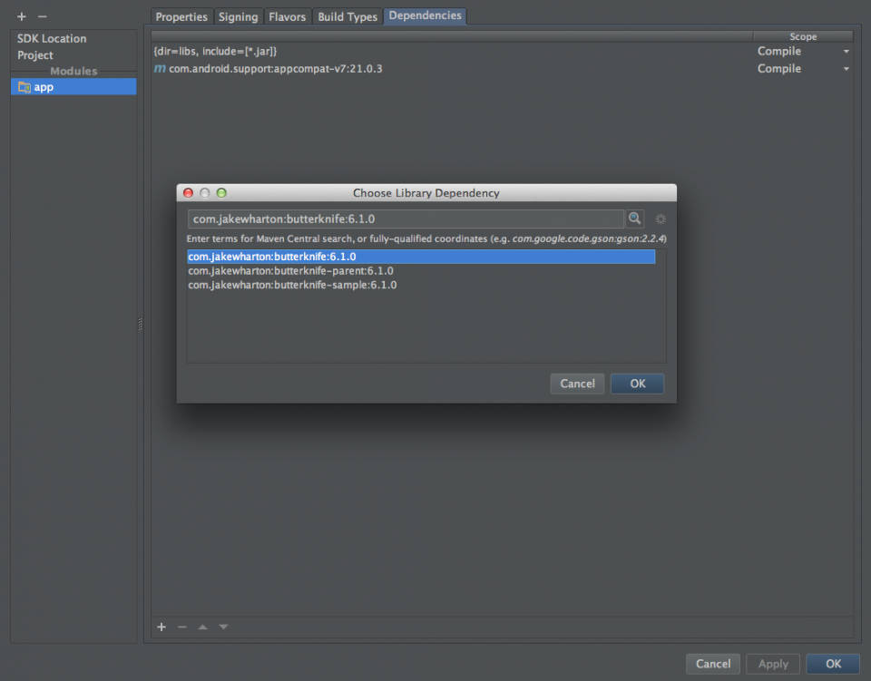 [Android]ButterKnife の View Injection コードを一発自動生成するプラグイン『ButterKnifeZelezny』 | DevelopersIO