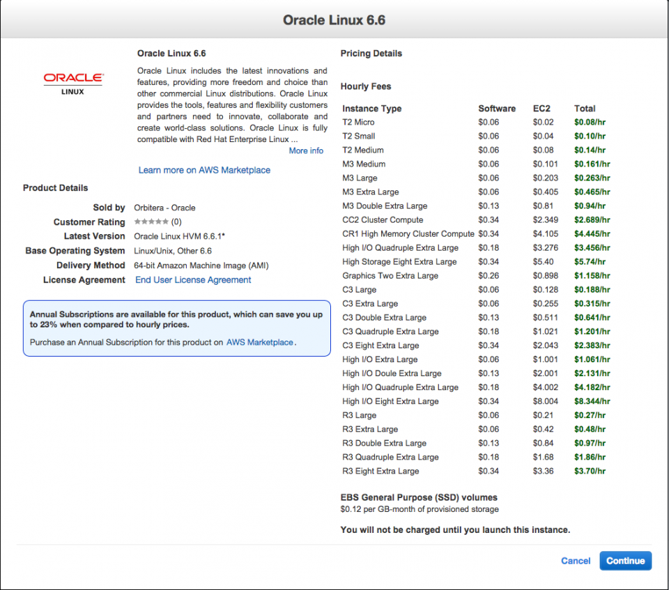 Amazon Marketplaceに新たに「Oracle Linux 6.6」が加わりました | DevelopersIO