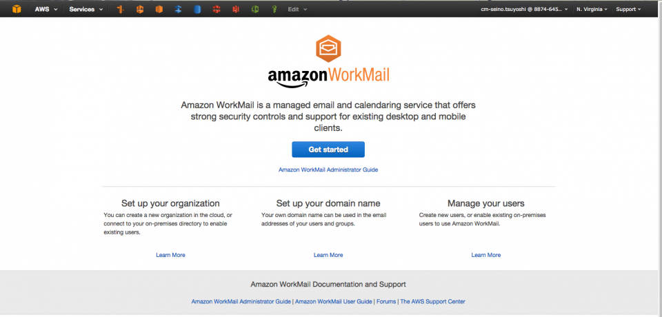 previewが通ったのでAmazon WorkMailを触ってみた | DevelopersIO