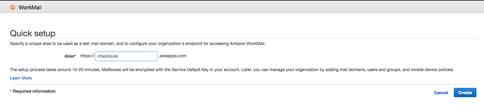 previewが通ったのでAmazon WorkMailを触ってみた | DevelopersIO
