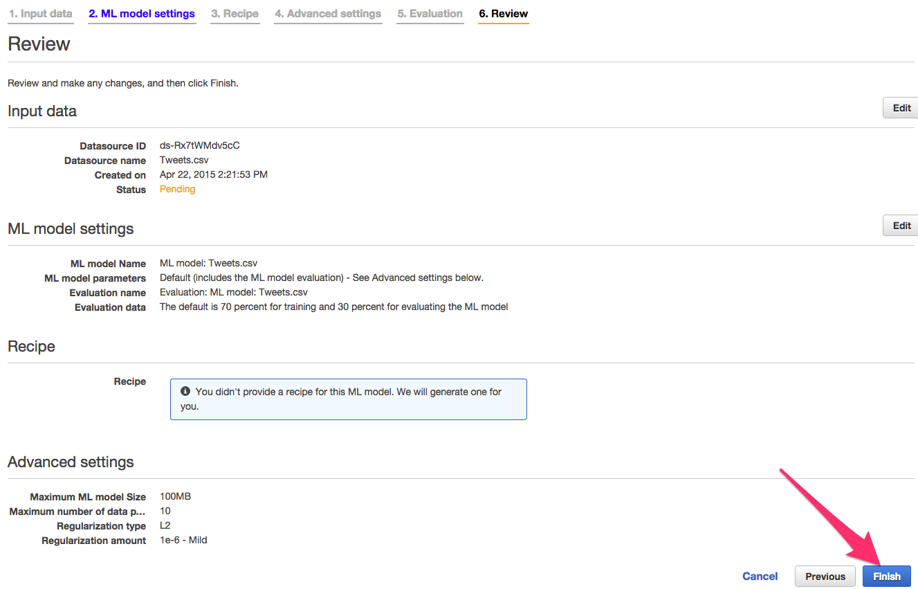 Amazon Machine LearningにTwitter Archiveを突っ込んで分析させてみる | DevelopersIO