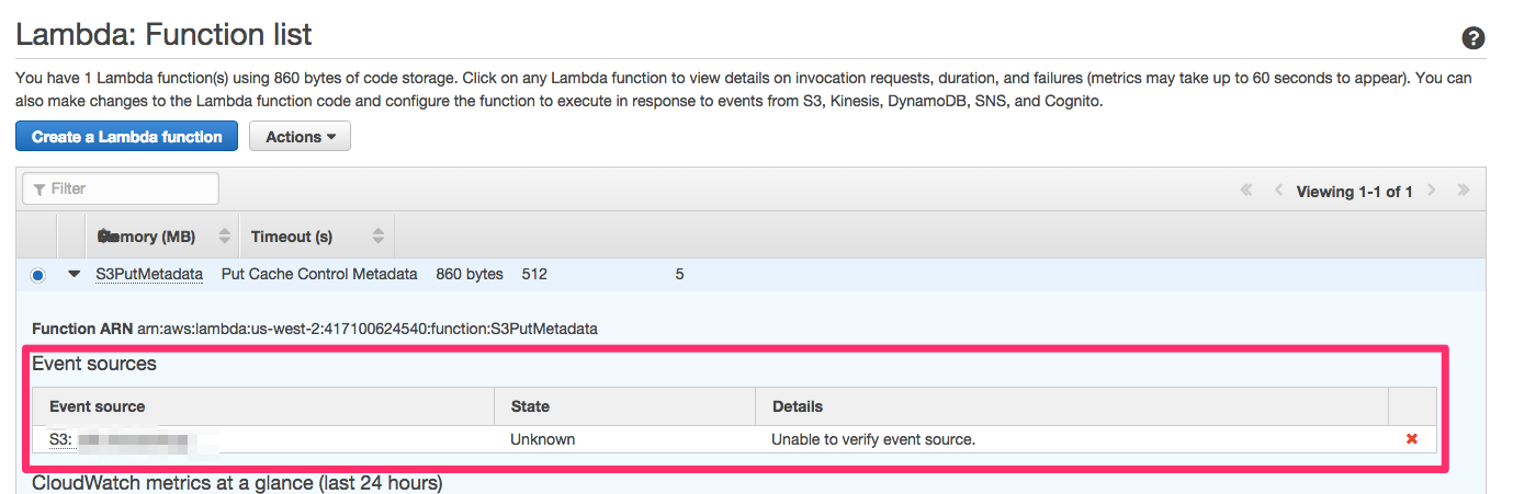 【小ネタ】GA前のAWS Lambda event sourcesを再び表示させるには | DevelopersIO