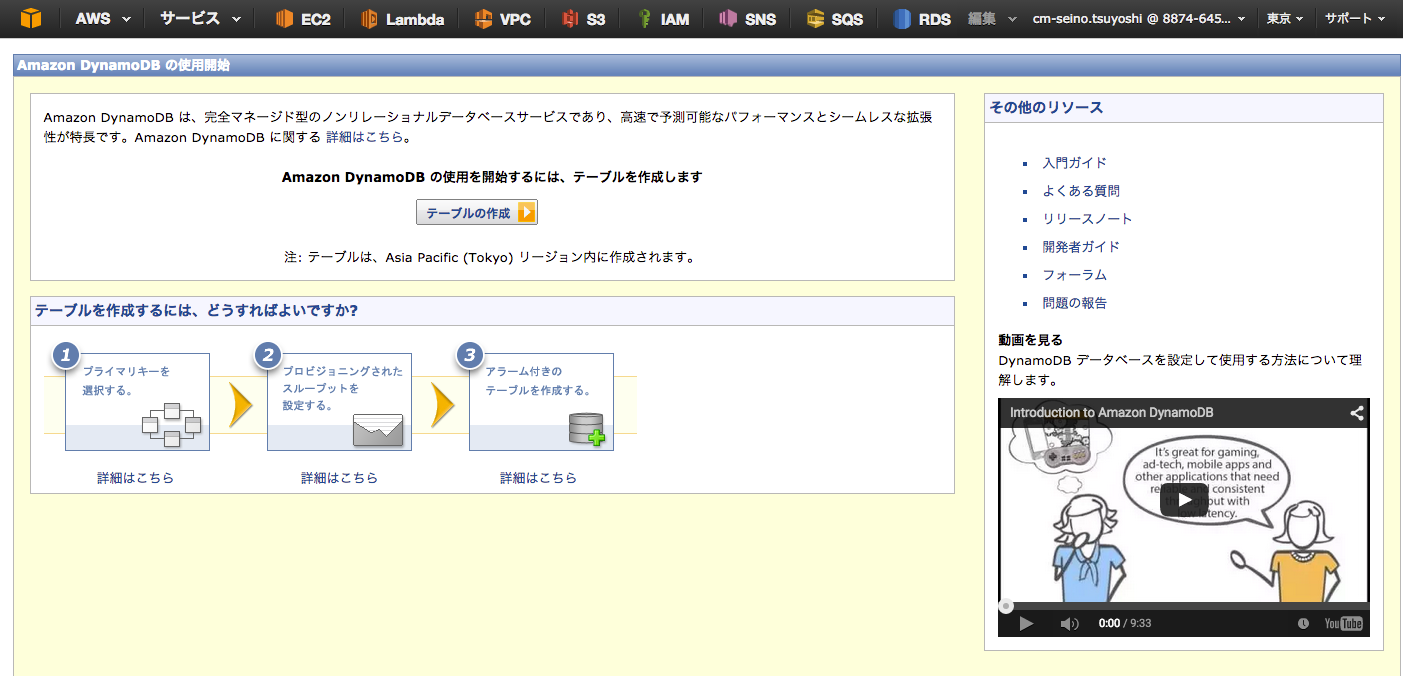 【新機能】amazon Dynamodb Triggersを使ってdynamodb Streamsとaws Lambdaを連携する