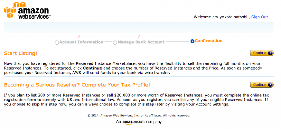 Amazon EC2リザーブドインスタンスマーケットプレイスでRIを出品して販売する | DevelopersIO