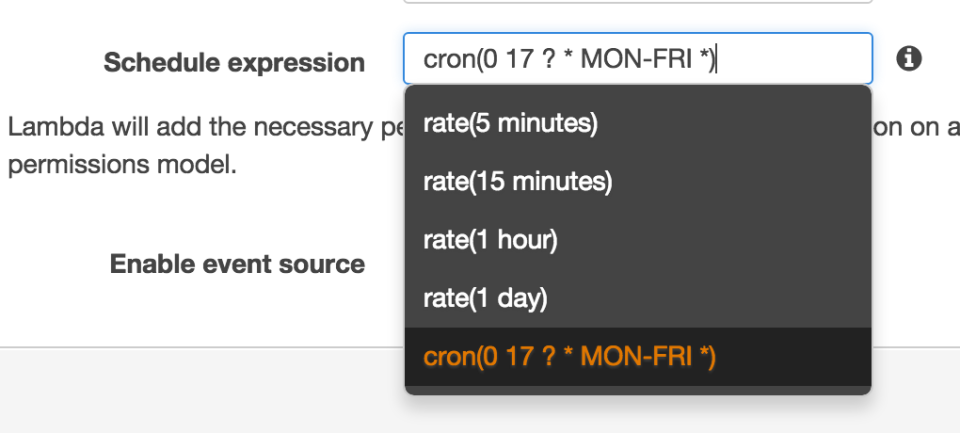 AWS Lambda の Scheduled Event を試してみた #reinvent | DevelopersIO