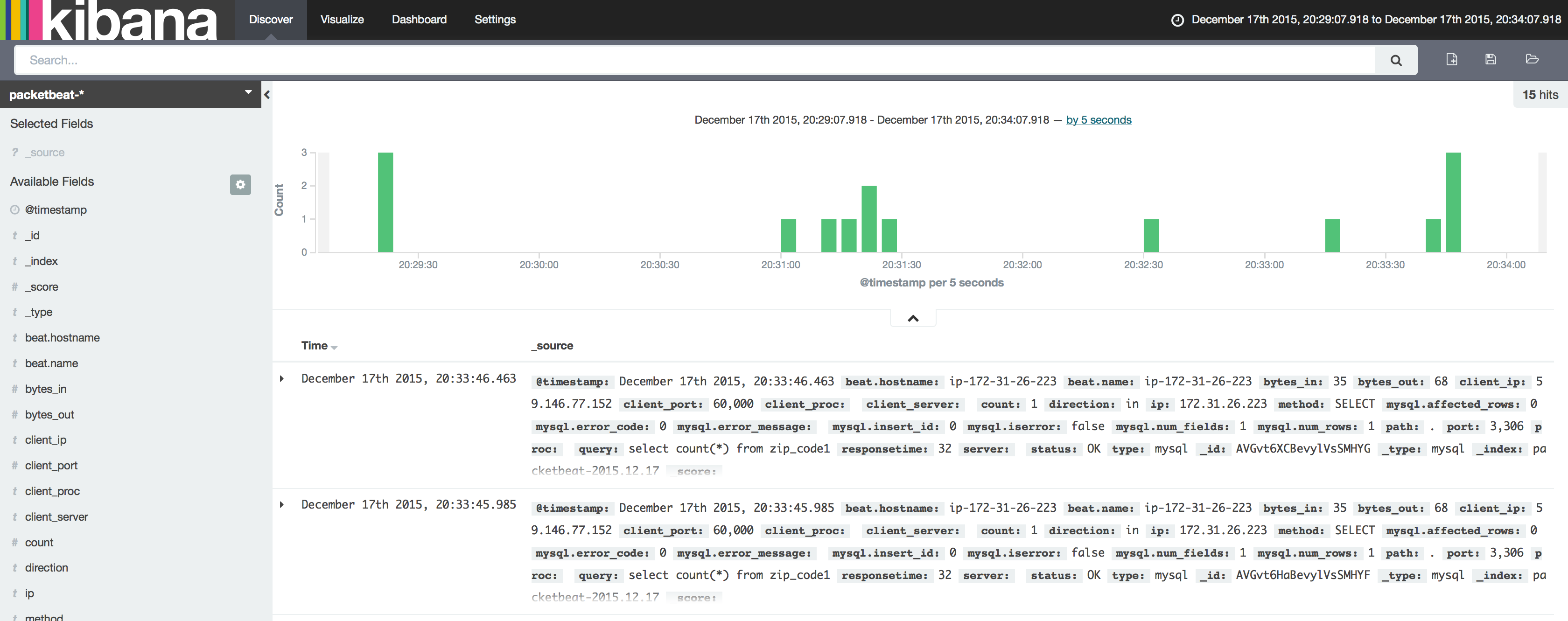 Packetbeatでパケットモニタリング | DevelopersIO