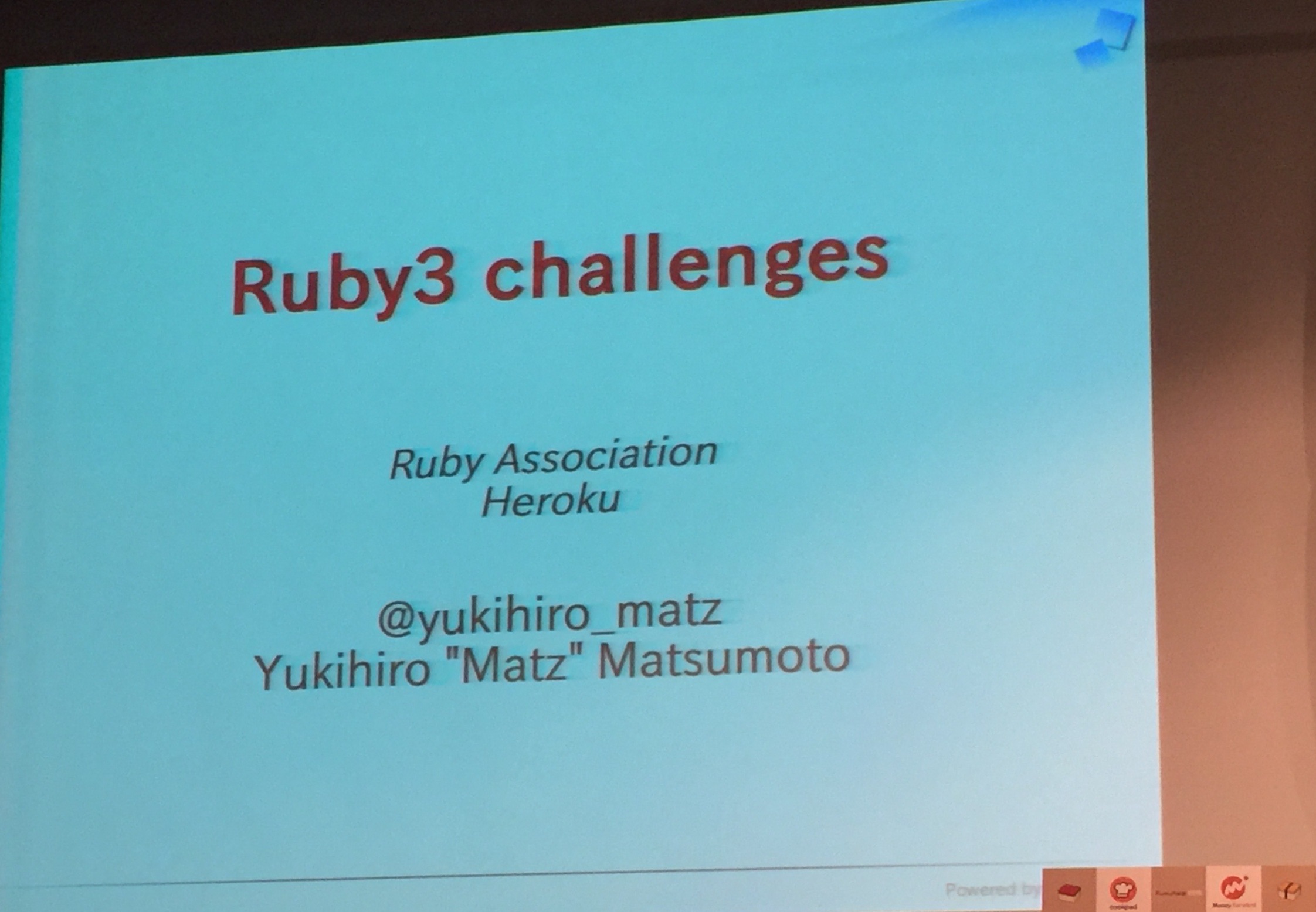 Ruby Kaigi2015 レポート | DevelopersIO