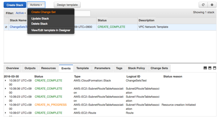 【アップデート】CloudFormationに事前にリソースがどう変更されるのかを確認できる「Change Sets」が追加されました！ | DevelopersIO