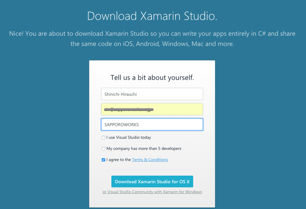 遂にXamarin無料！ Xamarin Studio for MacでiOS/Androidを書いてみた。 | DevelopersIO