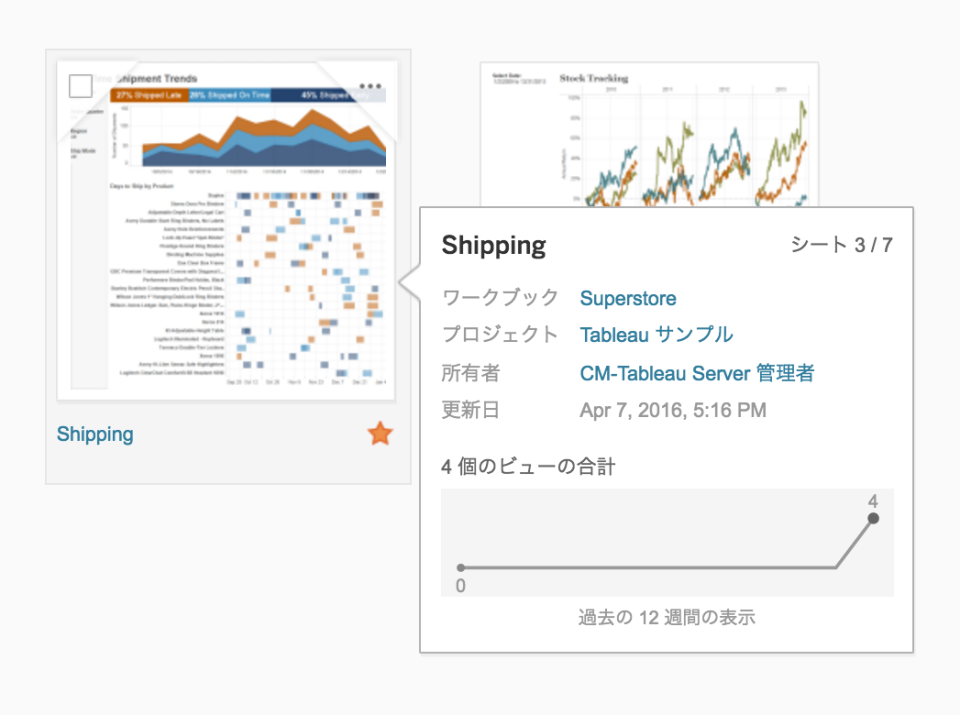 Tableau Server 9.3 新機能 / 検索機能の改善、表示回数ランキング | DevelopersIO