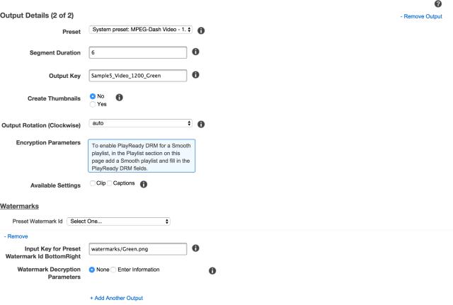 Elastic TranscoderでMPEG-DASHのAdaptive bitrate streamingしてみた | DevelopersIO