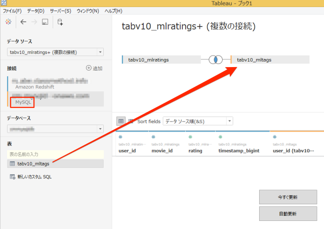 Tableau Desktop 10 新機能：クロスデータベースジョイン機能を試してみる #tableau | DevelopersIO