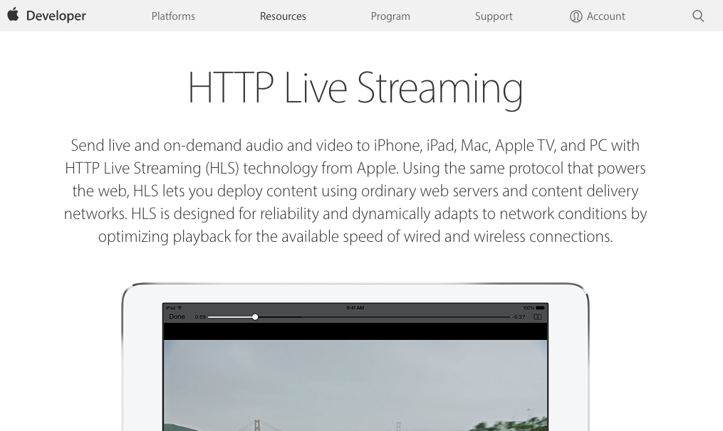 HTTP Live Streamingで動画を配信してみる | DevelopersIO