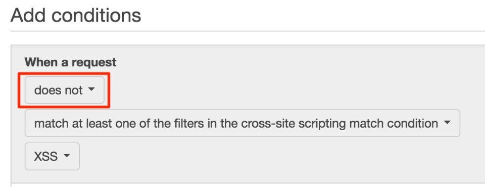 【Tips】AWS WAFで複数ConditionをひとつのRuleに設定する際の注意事項 | DevelopersIO