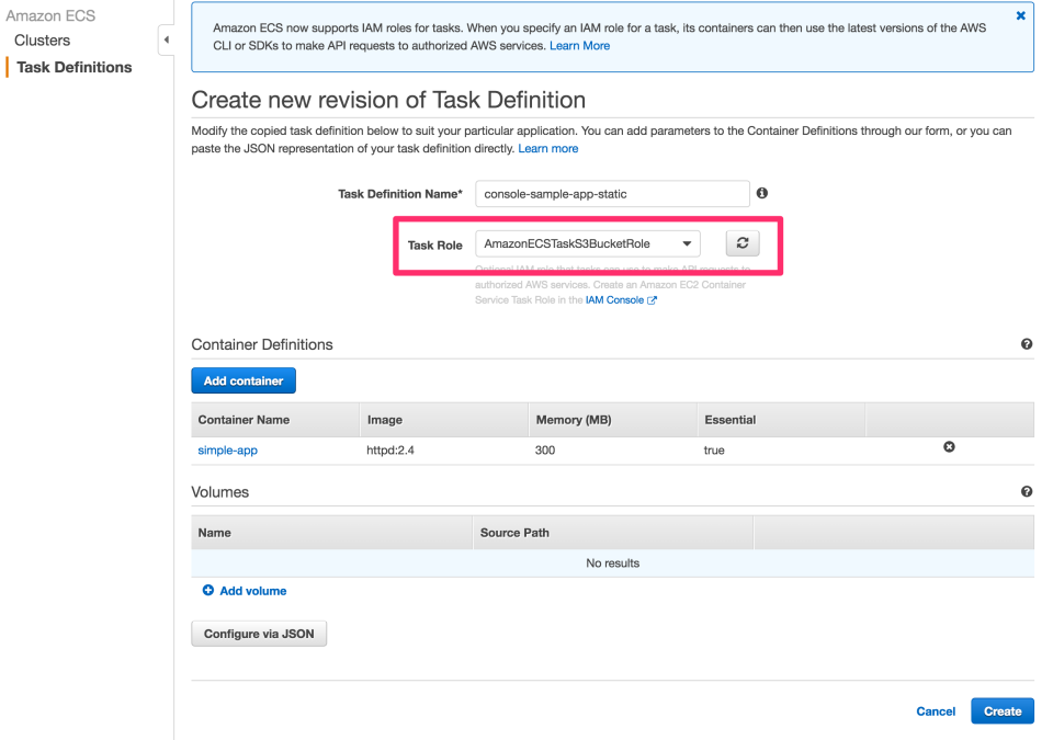 [アップデート]ECS TaskにIAMロールを付与することができるようになりました | DevelopersIO