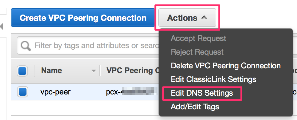 VPC Peering先からPrivate IP Addressに名前解決できるようになりました | DevelopersIO