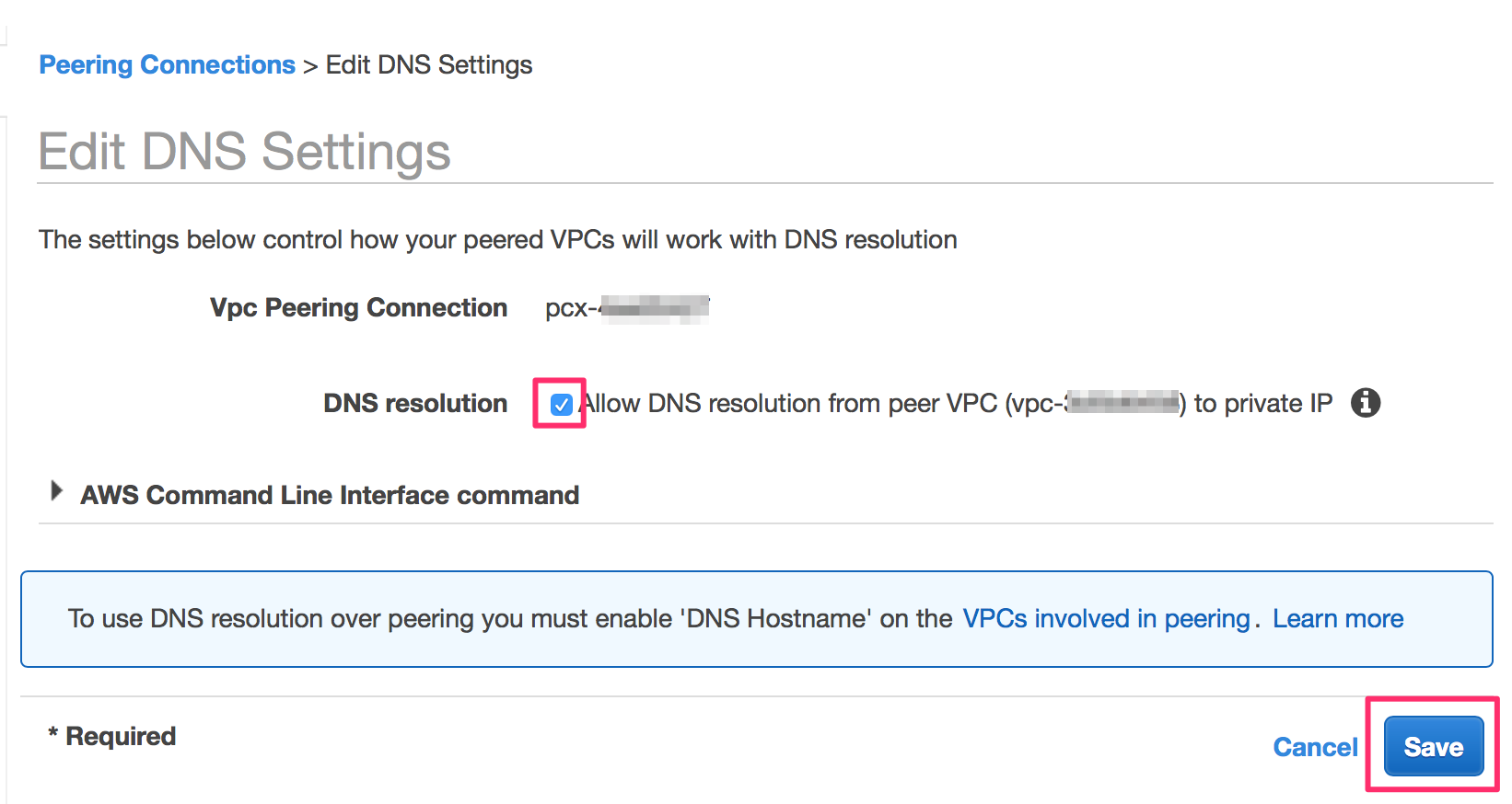 VPC Peering先からPrivate IP Addressに名前解決できるようになりました | DevelopersIO