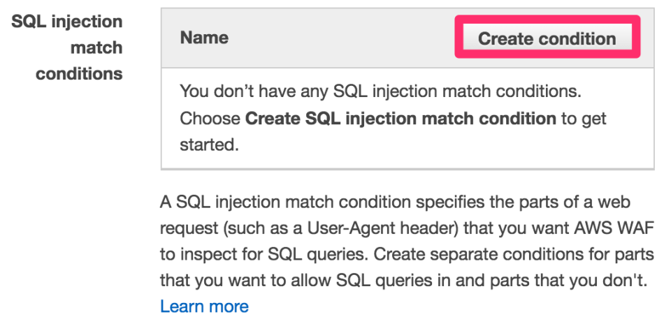 AWS WAFでSQLインジェクションをブロックしてみた | DevelopersIO