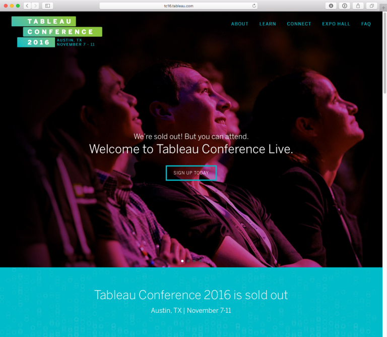 Tableau Conference 2016 at Austinに参加してきます #data16 | DevelopersIO