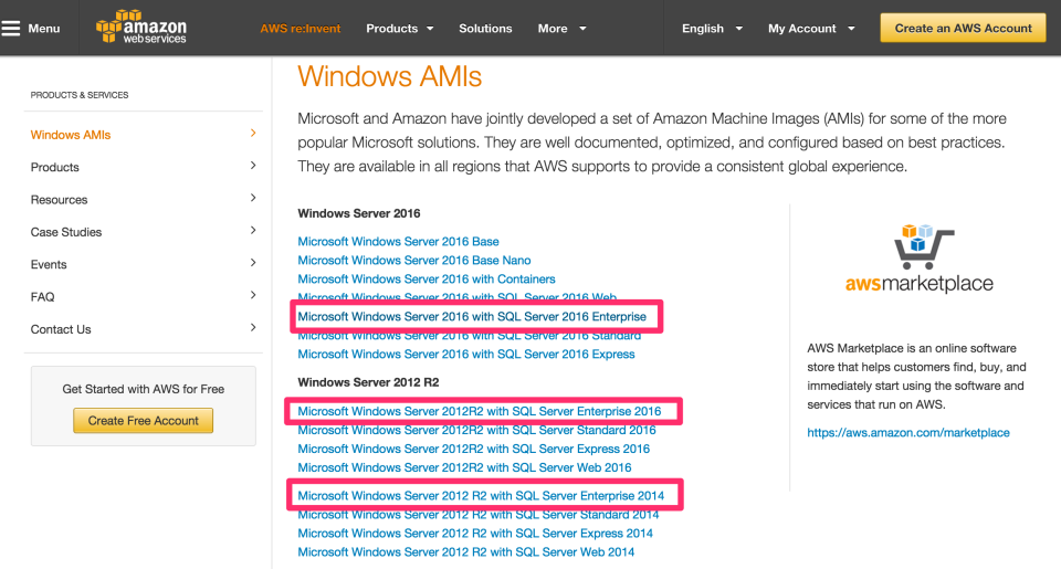 Amazon EC2でMicrosoft SQL Server Enterprise Editionのライセンス込みAMIが使えるリージョンが追加されました | DevelopersIO