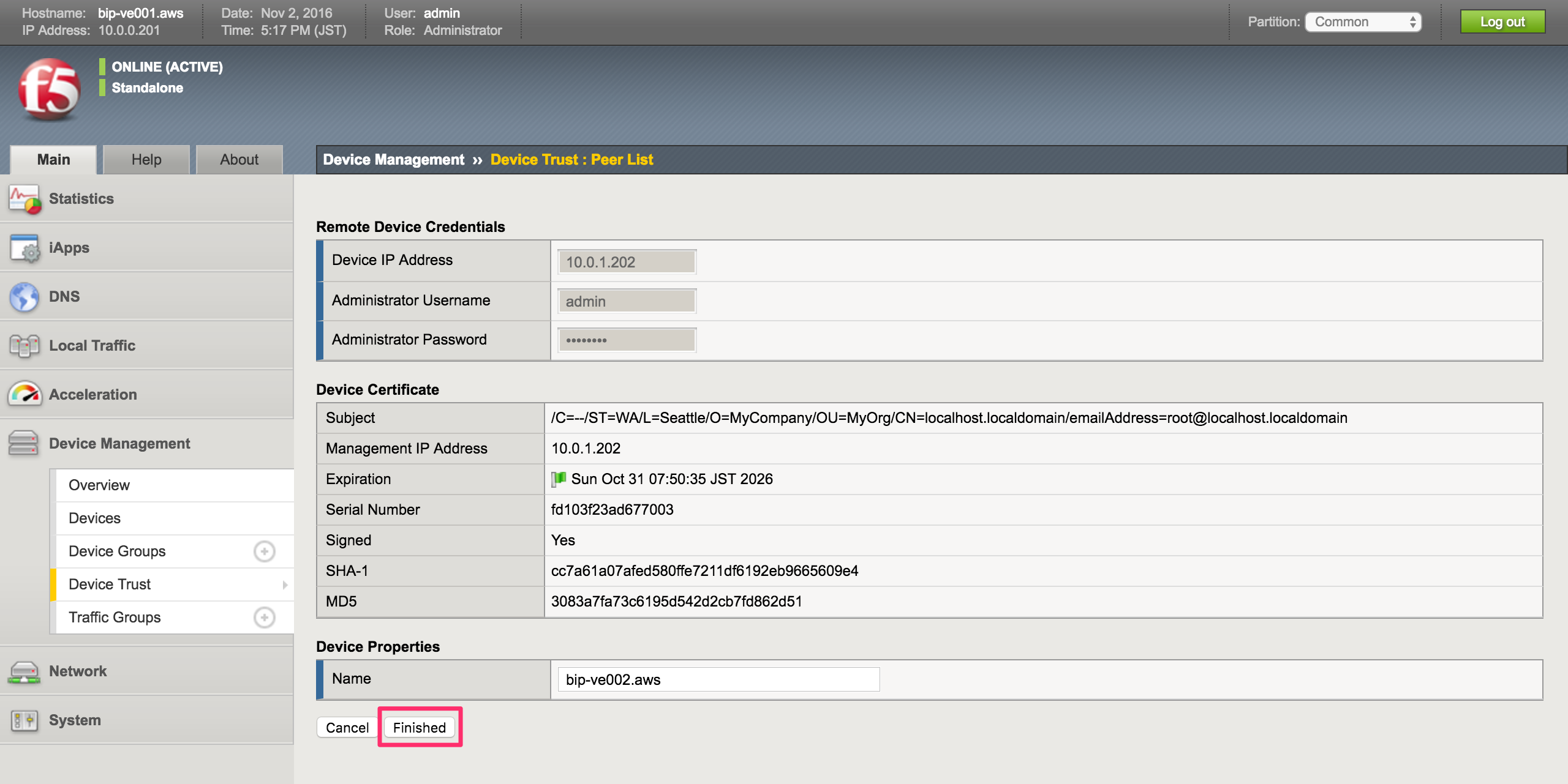 F5 BIG-IP Virtual Edition を AWSで使う：Multi-AZ HA構成編 | DevelopersIO