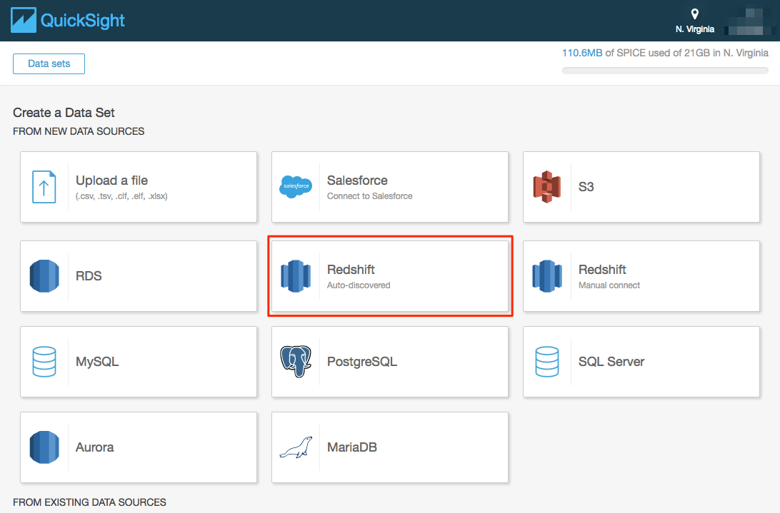 Amazon QuickSight チュートリアル実践：データベースデータ(Amazon Redshift)を使って分析を作成 | DevelopersIO