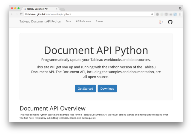 Tableau 10.1新機能：『Tableau Document API』について | DevelopersIO