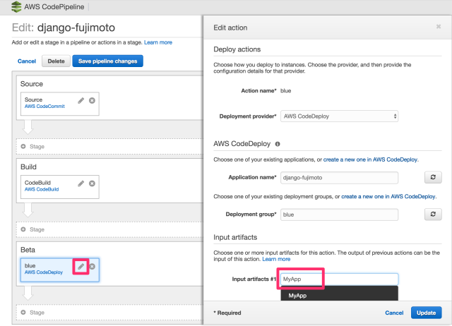 Codepipeline で Codecommitcodebuildcodedeploy を繋げてデリバリプロセスを自動化してみた Reinvent Developersio