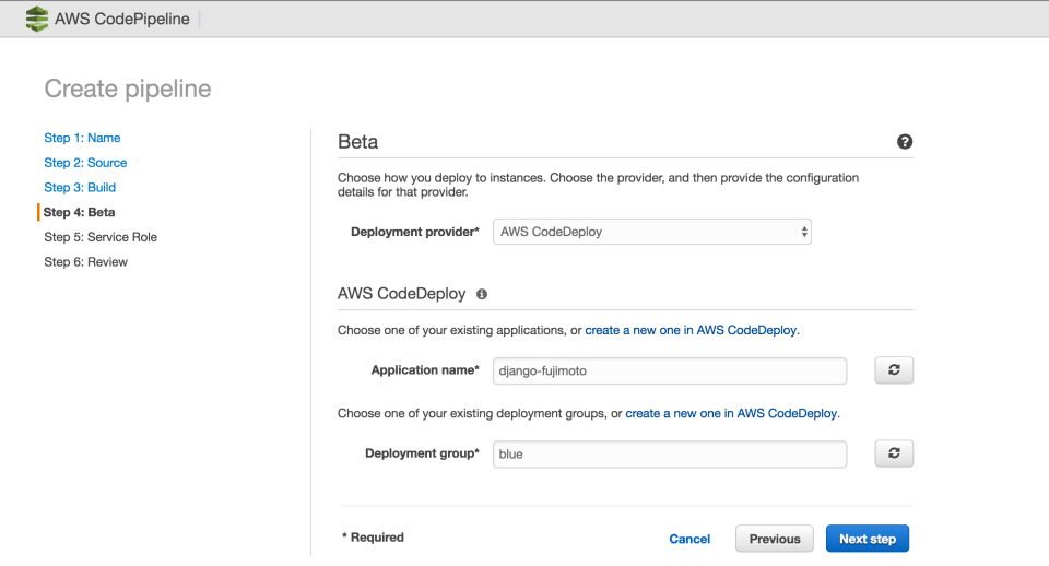 CodePipeline で CodeCommit/CodeBuild/CodeDeploy を繋げてデリバリプロセスを自動化してみた ...