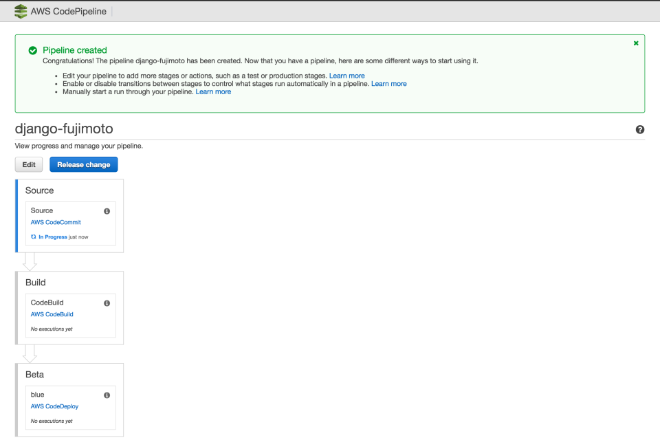 Codepipeline で Codecommitcodebuildcodedeploy を繋げてデリバリプロセスを自動化してみた Reinvent Developersio