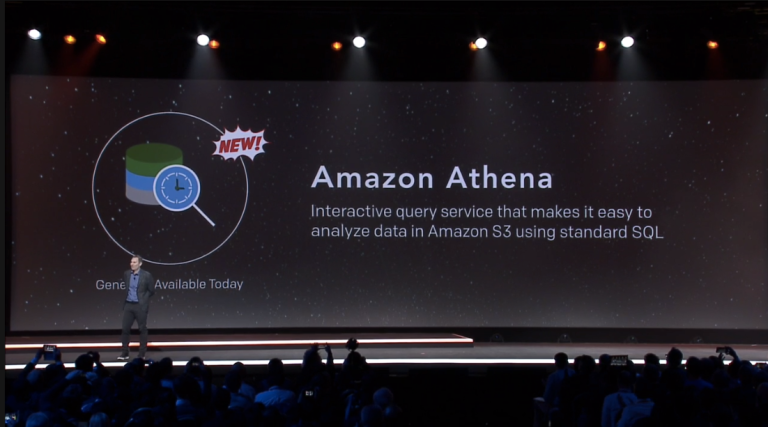 AWS re:invent 2016 Keynoteで発表された新サービス、Amazon Athenaって何？【概要紹介】 #reinvent #athena | DevelopersIO