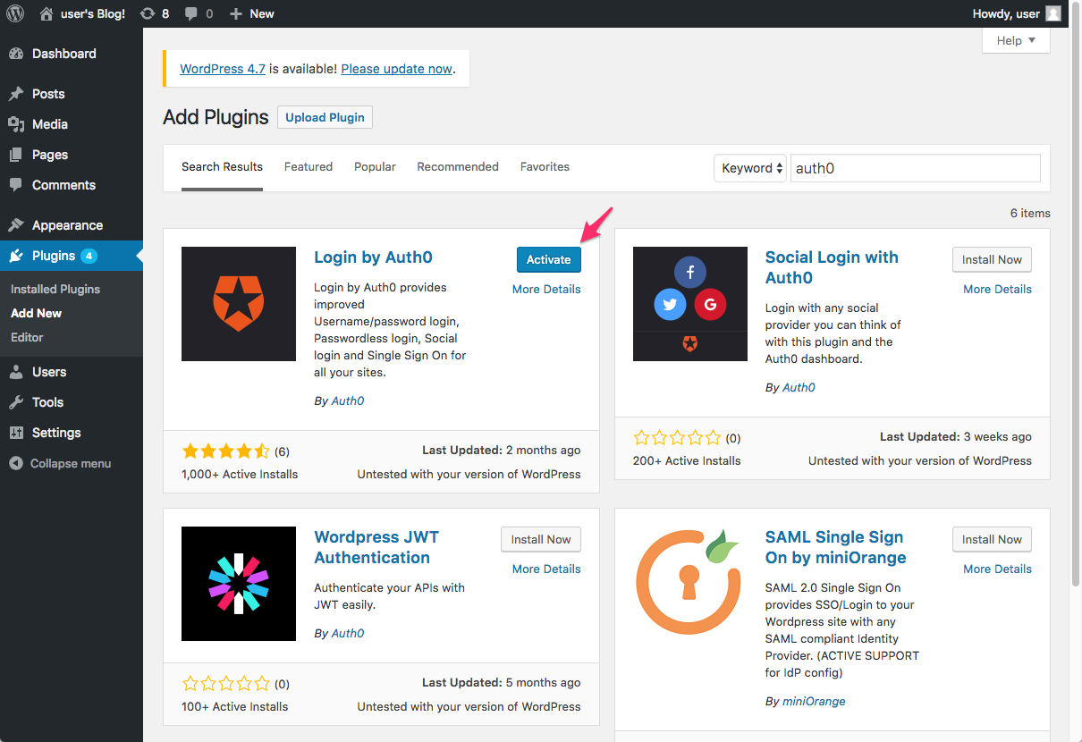 【Auth0】Auth0事始め／WordPressのユーザー認証をAuth0+Google Appsでシングルサインオンしてみる | DevelopersIO