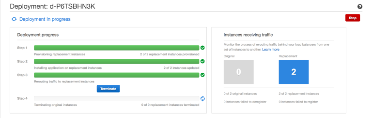 CodeDeploy の Blue/Green デプロイでロールバックを実行する | DevelopersIO
