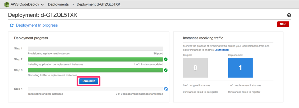 CodeDeploy で非 AutoScaling のインスタンスへの Blue/Green デプロイを試してみた | DevelopersIO