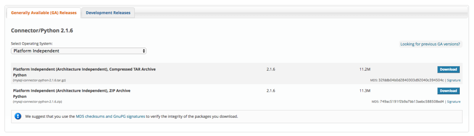 MySQL Connector/Python 2.1をAmazon Linuxにインストールする | DevelopersIO
