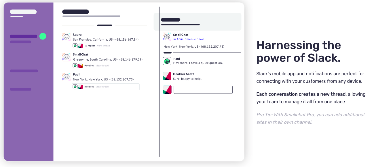 Webページにチャット機能を簡単に導入できるSmallchatを試してみた #Slack | DevelopersIO