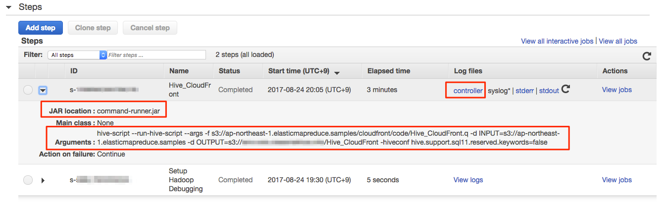 EMRのHiveステップのオプションについて | DevelopersIO